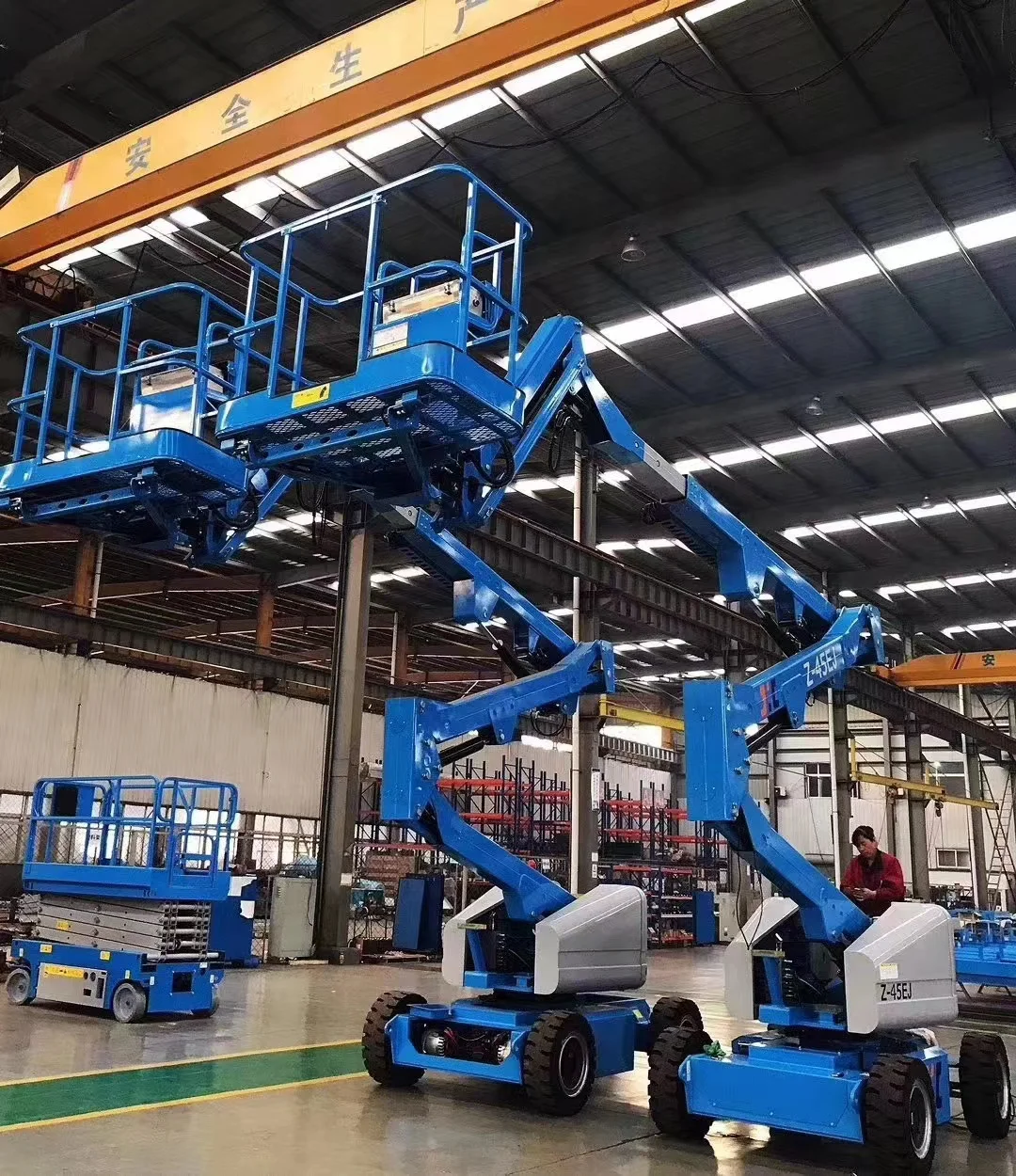 10-40M Hydraulic Diesel/electric Boom Lift - Versatile & Durable