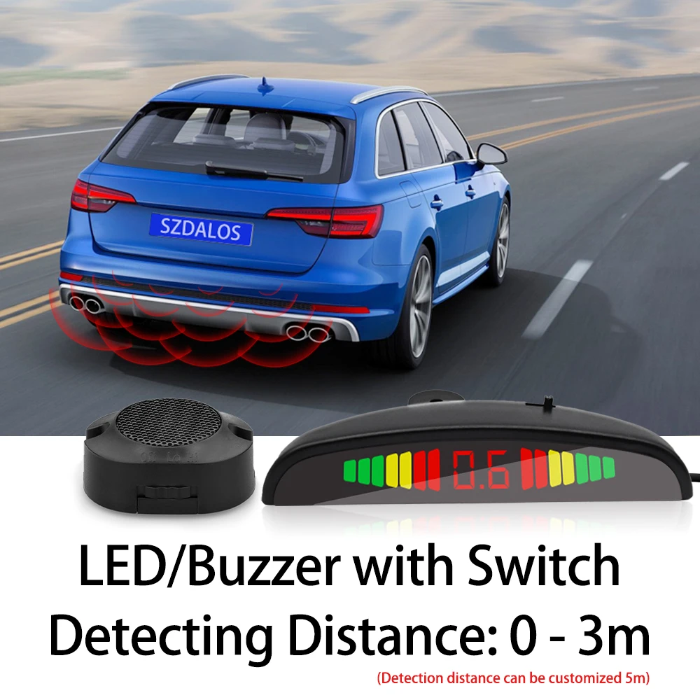 Universal Truck Radar Parking Sensor Reverse System Waterproof Car ...