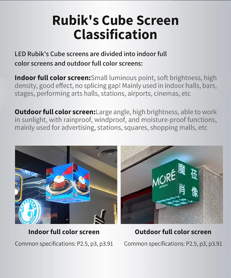 Cube Led Screen Outdoor Indoor - Digital Signage Solutions