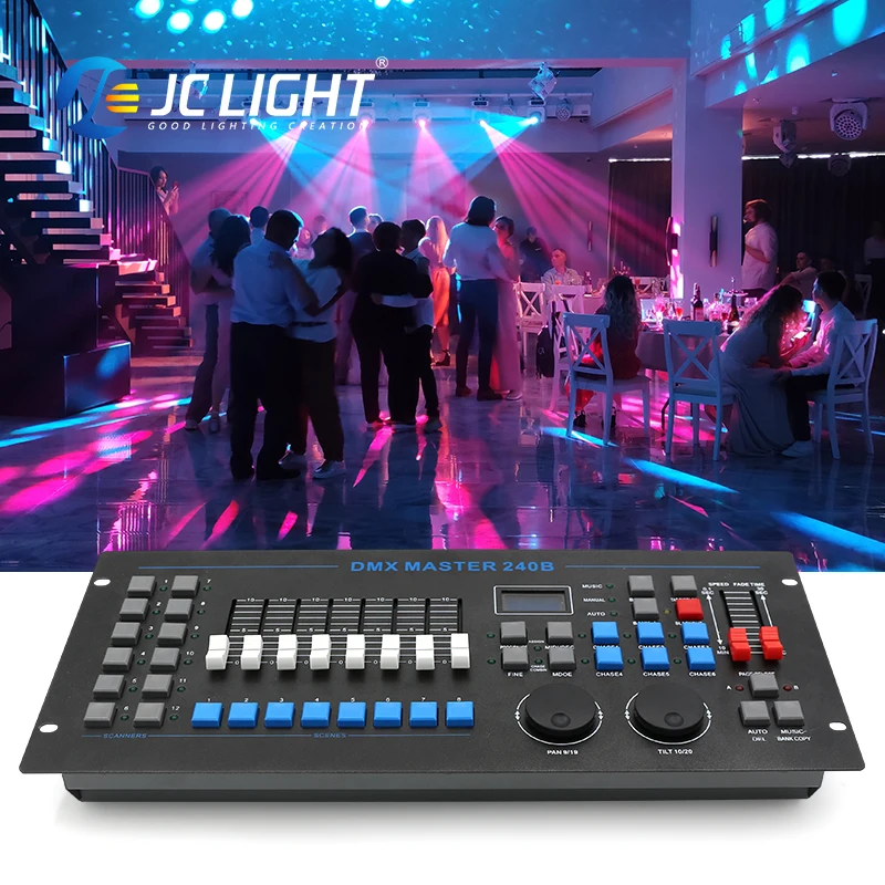 Jc Dmx Master 240B Dmx Light Controller Stage Dmx Console Dj Disco ...