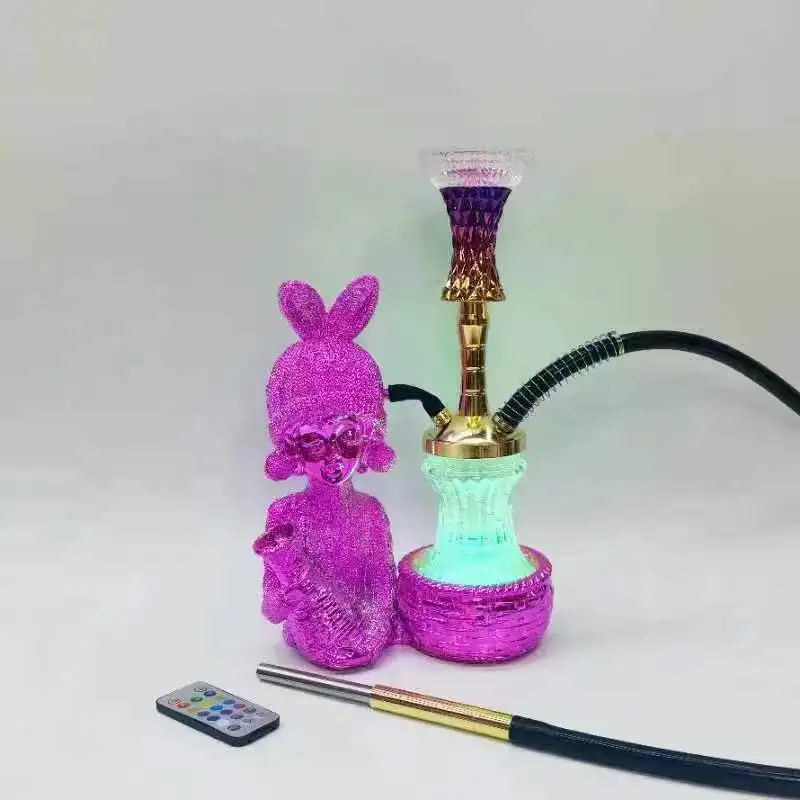 New Led Hookah Little Girl Luxury Resin Hookah Smoking Accessories ...