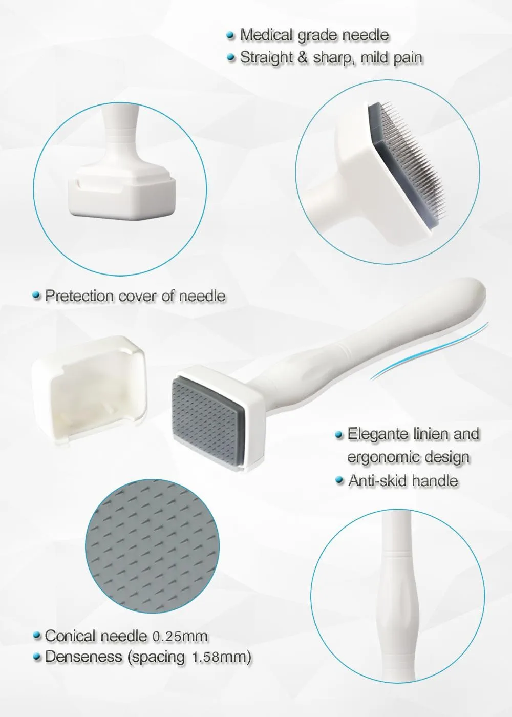 New Trending Autometic Dss Adjustable 140 Microneedles Derma Stamp For ...