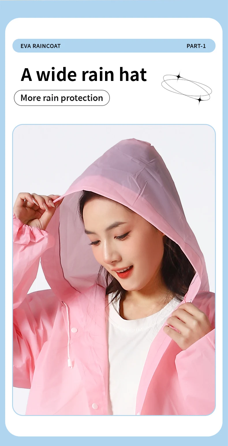 Cheap Promotional Custom Rain Coat Waterproof EVA Raincoat| Alibaba.com