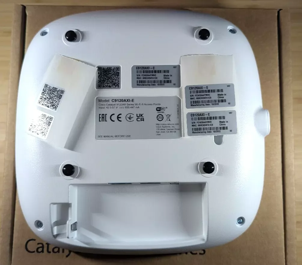 Cisco AP C9120AXI-E Catalyst Access Point - Wi-Fi 6 Dual-band
