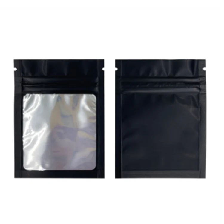 Sachet Glossy Foil Plastic Paper Small Zip Bag Customized Logo Food ...