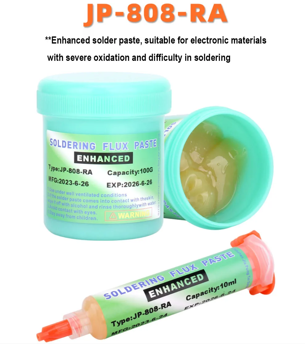 Environmentally Friendly Soldering Paste for PCB Repair