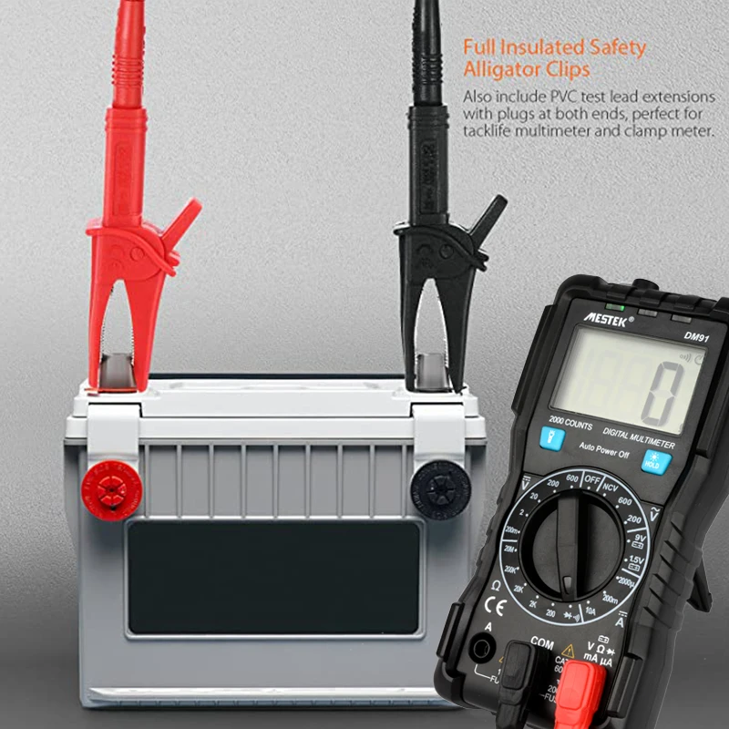 Multimeter Test Probes - Extended Range & Precision Tools
