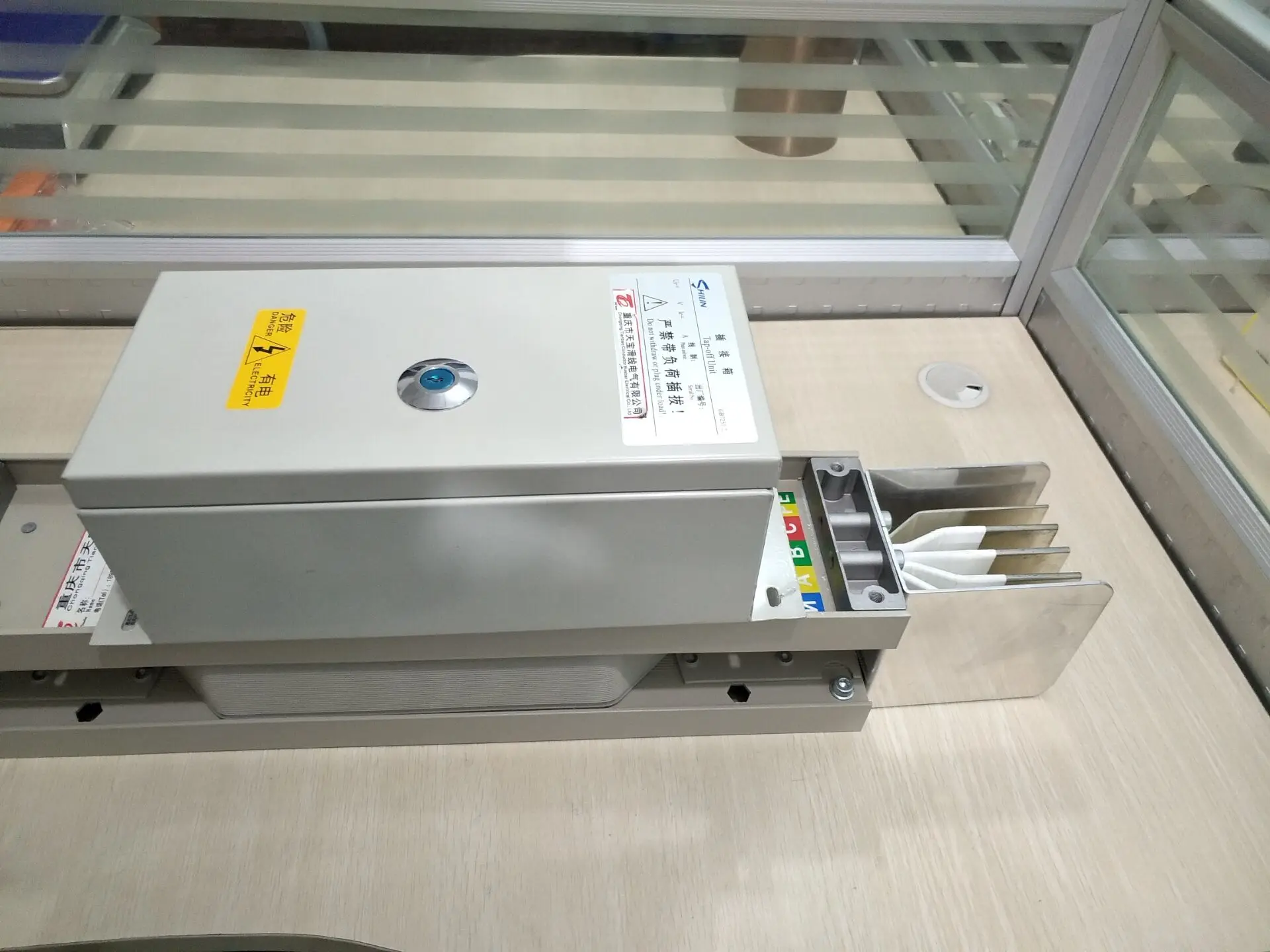 6000A AL Busbar Duct System for Automatic Assembly Lines in Industrial ...