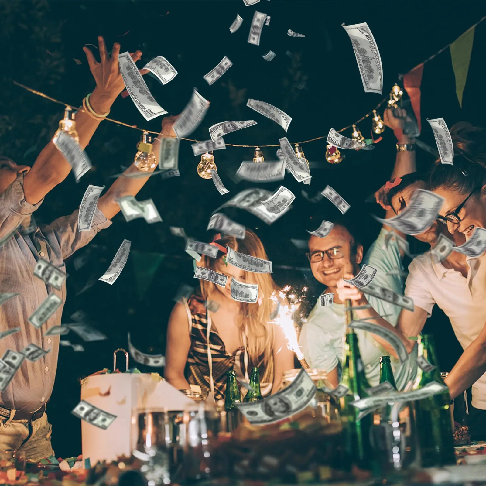 Fast Delivery Realistic Movie Video Paper Props Money Magic Show Props ...