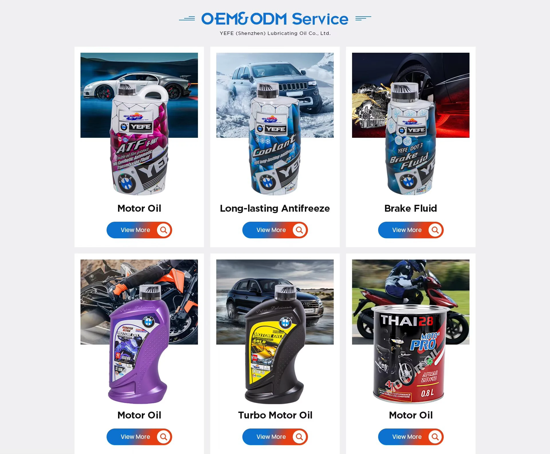 Company Overview - Yefe (Shenzhen) Lubricating Oil Co., Ltd.