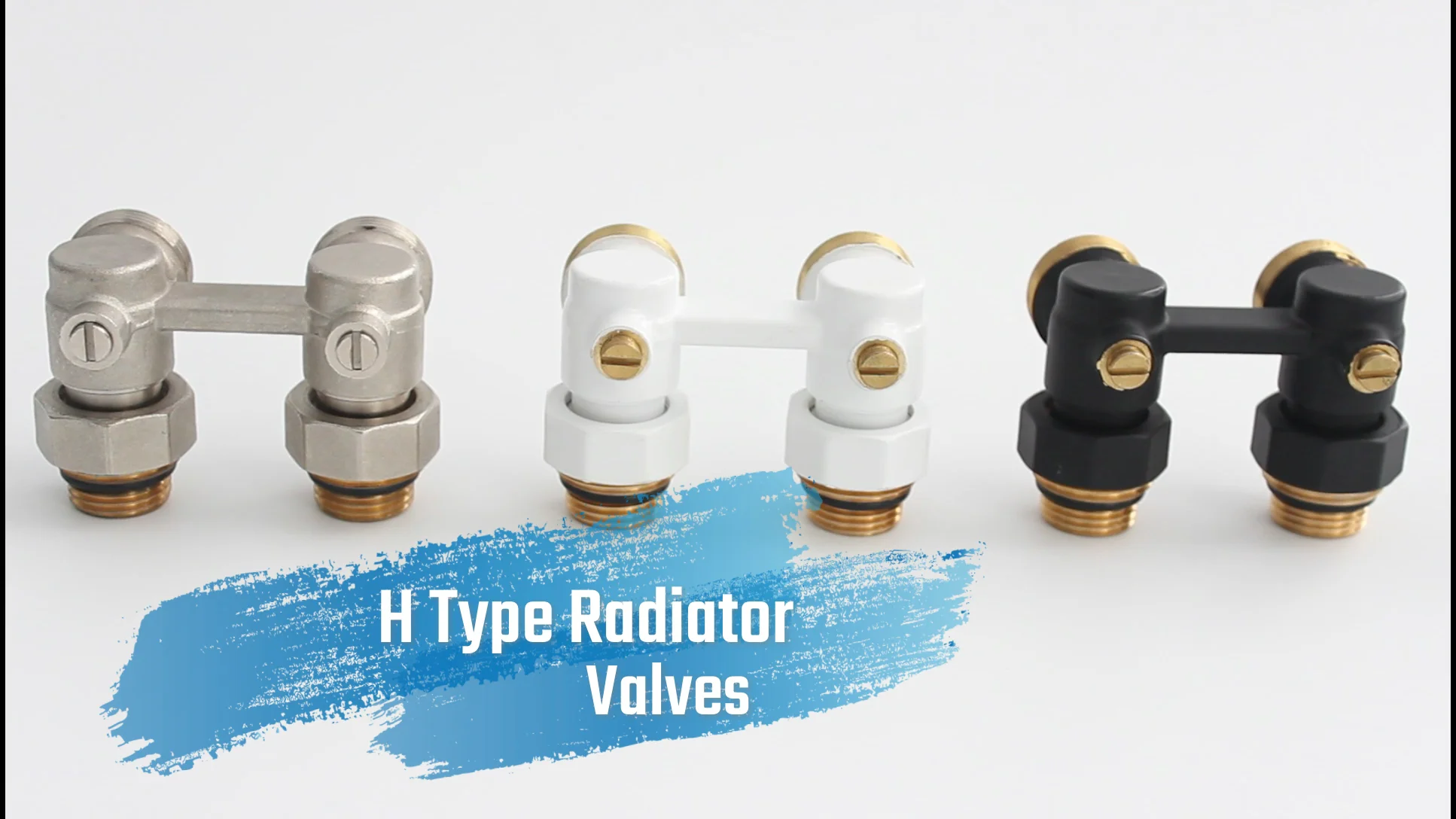 Brass Radiator H Valve For Radiant Floor Hydronic Heating Bj36001- J ...