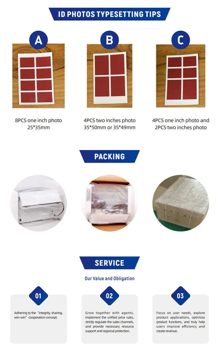 Automatic Passport Photo Cutting Machine/id Photo Cutter/photo Paper ...