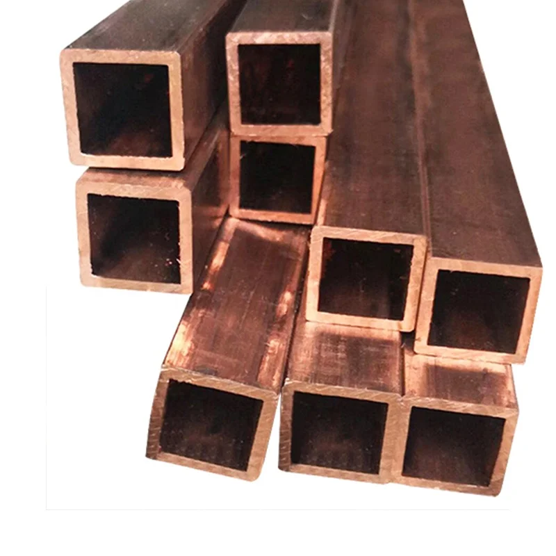 High Quality Building Material Hollow Pipes Copper Square Tube For Ccm ...