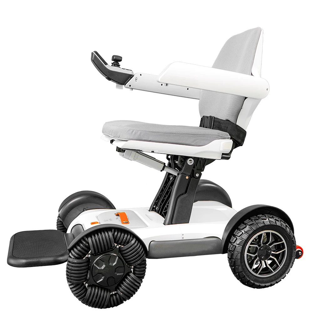 Auto Fold Smart Electric Wheelchair Foldable Motor Electric Scooters ...