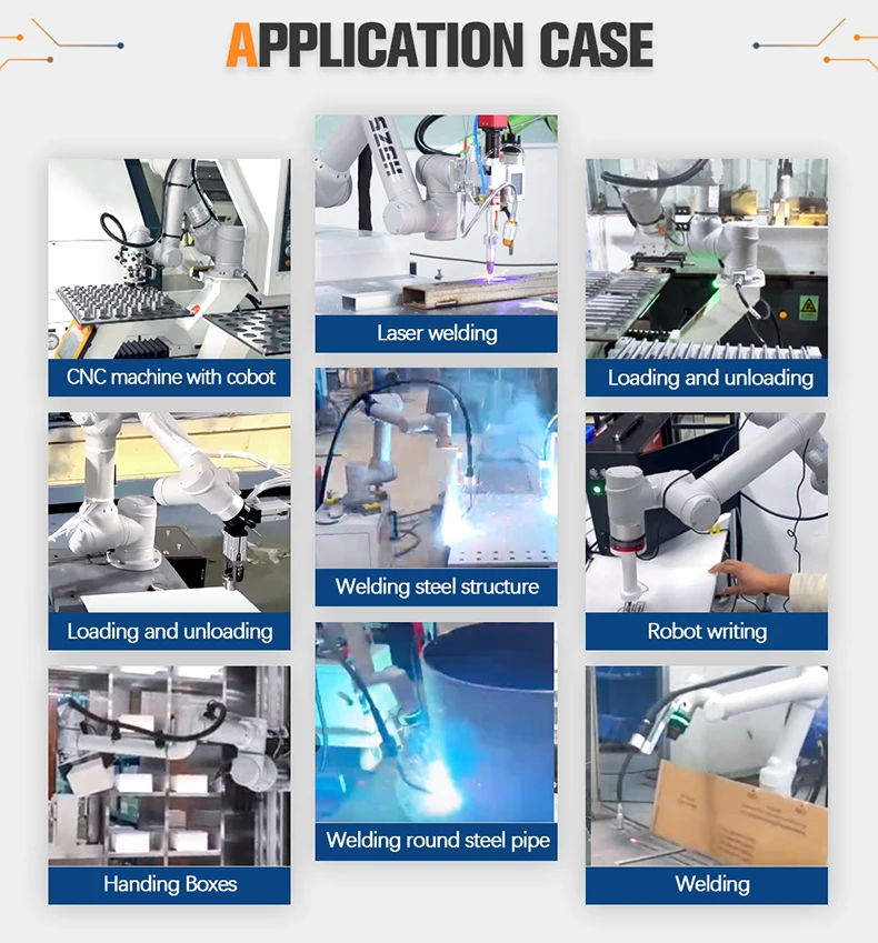6 Axis Robot Arm - Collaborative Robot for Industrial Use