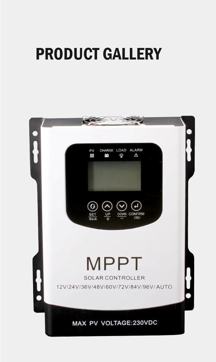 Smart Mppt Charge Controller 30a 50a 60a 80a Solar Controller 12v/24v ...