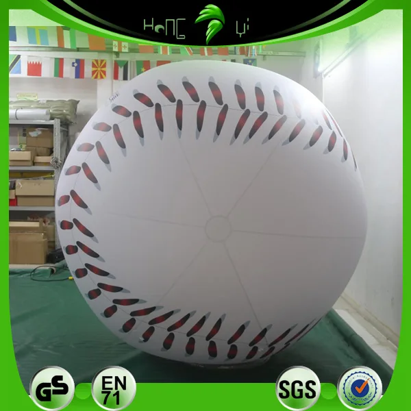 Hongyi Advertising Pvc Inflatable Giant Baseball Balloon Customized ...