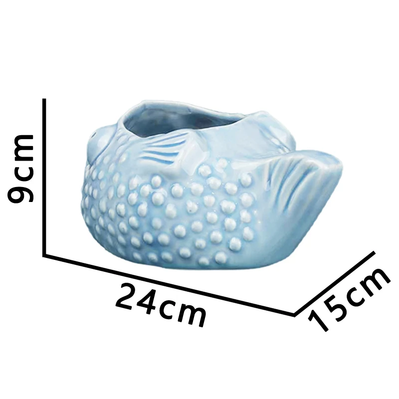 Custom Hawaiian Ceramic Cocktail Volcano Bowl Decorative Summer Beach ...