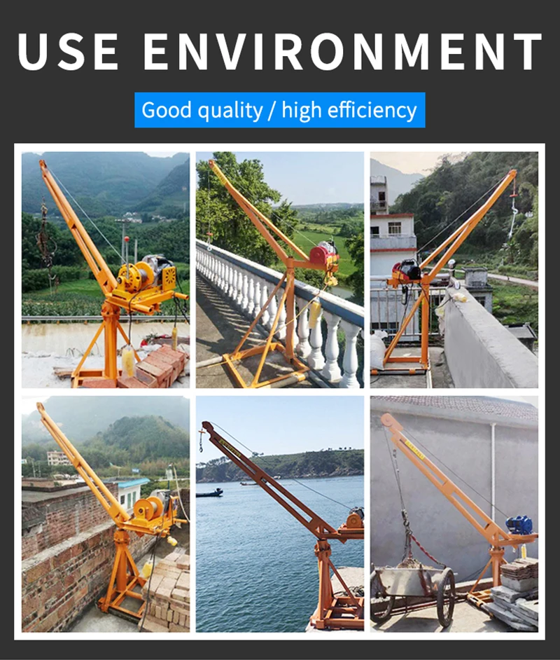 Small Pickup Truck Portable Crane - Buy Pickup Truck Crane,Portable ...