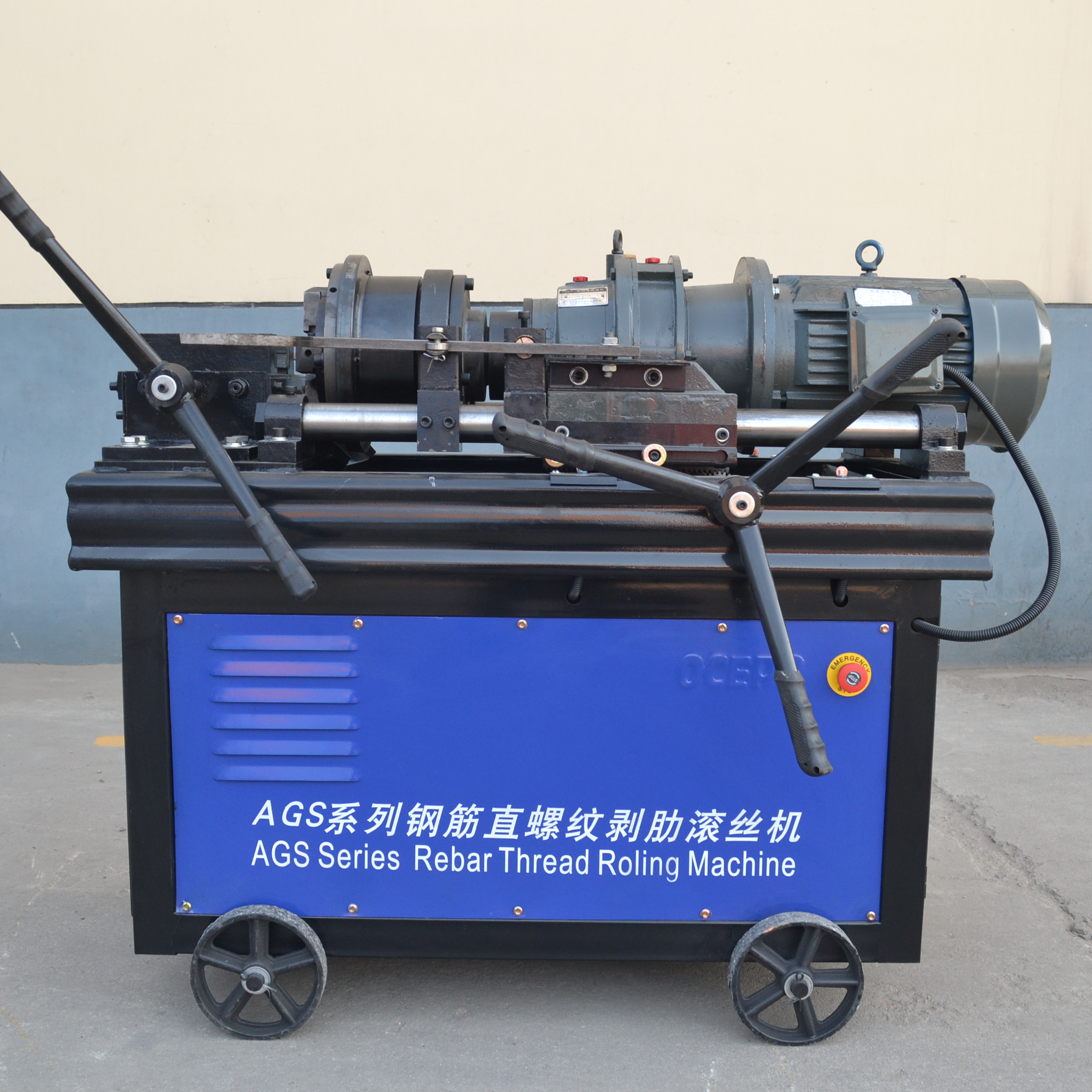 25 Mm Diameter Electric Iron And Rebar Threading Machine - Buy Thread ...