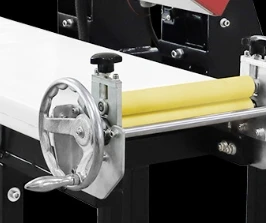 Commercial Grade Semi-automatic Rotary Double Heating Plate Shoestring ...
