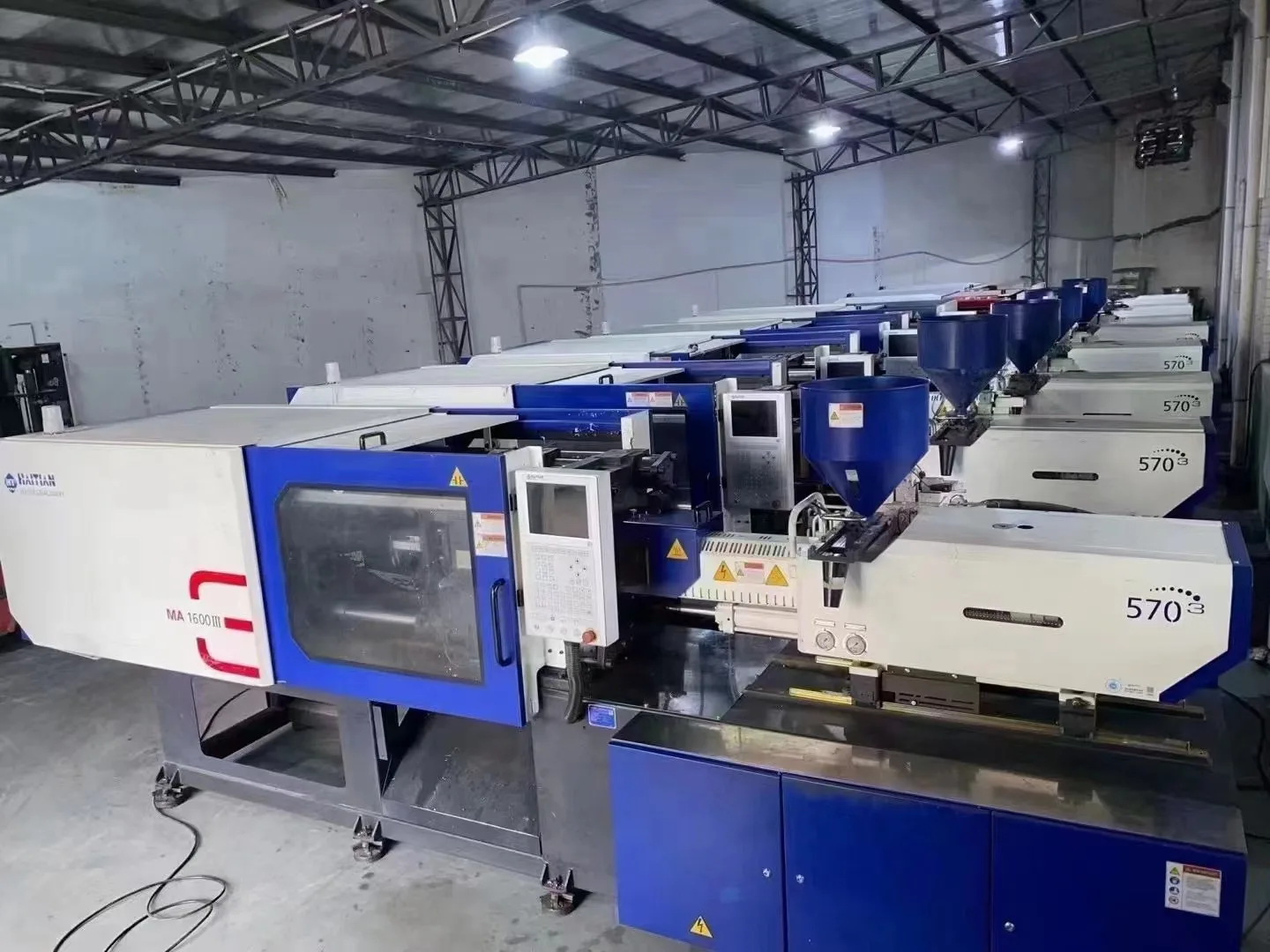 160ton Second Hand Plastic Injection Molding Machine Haitian 160t Used ...