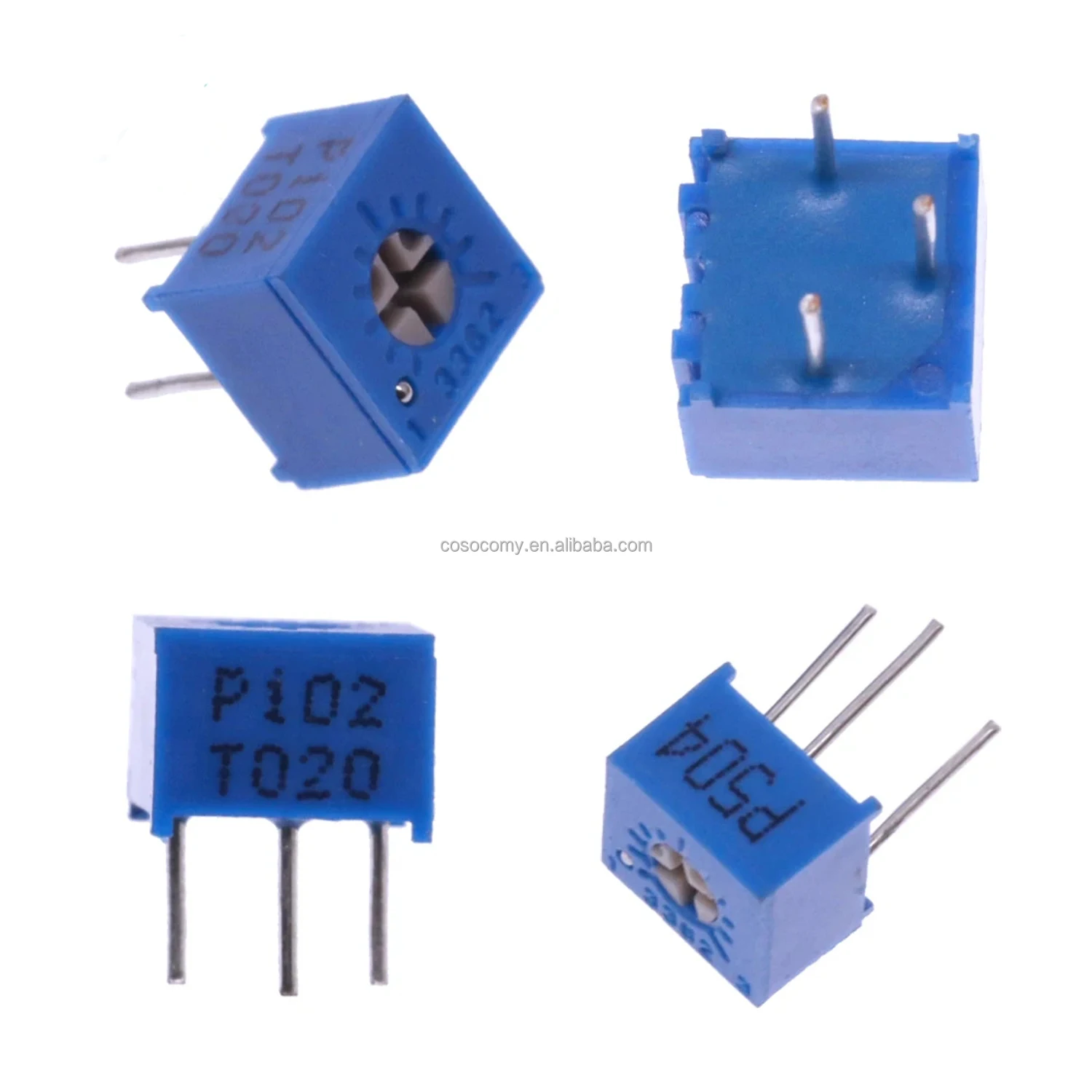 3362P 200K Trimmer Potentiometer Variable Resistor 3362P Potentiometer ...