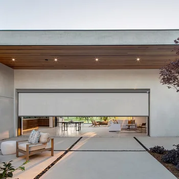 Customized Outdoor Indoor Office Motorized Windproof Roller Zip Track ...