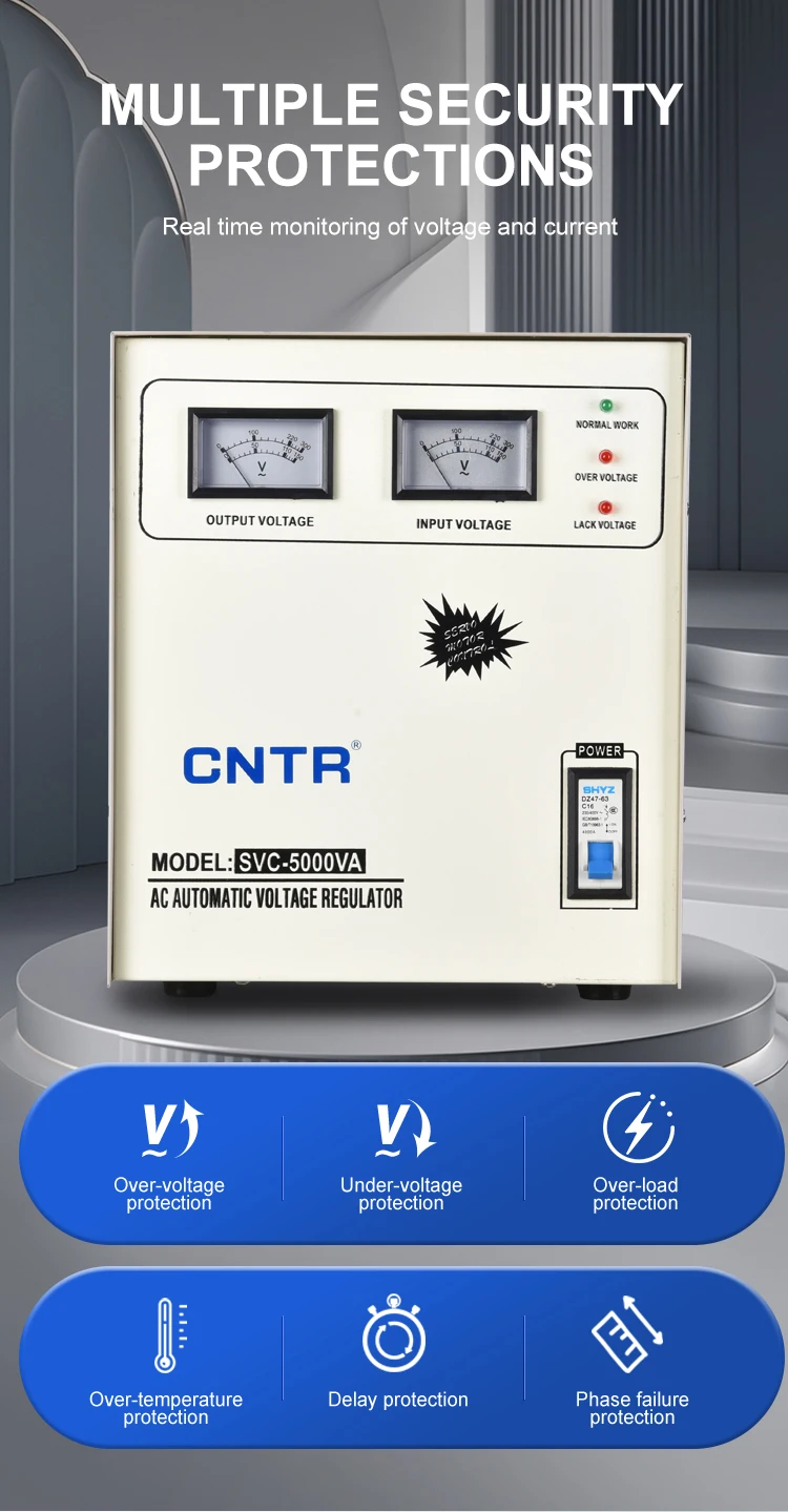 SVC 3000VA Energy Saving Servo Stabilizer - Single-Phase Power ...