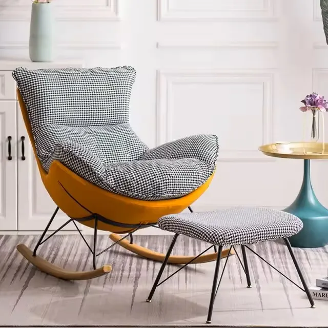 Customization Lobster Rocking Egg Chair With Extended Backrest Leisure ...