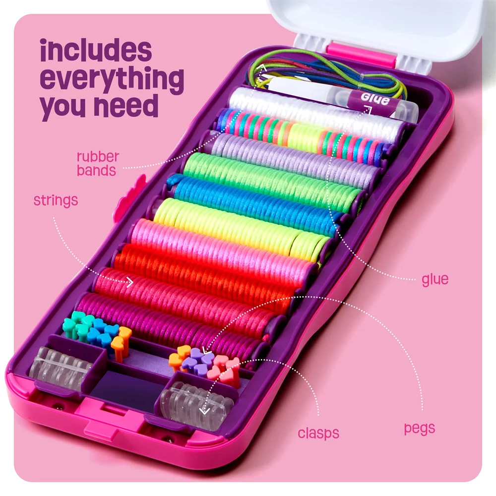 Diy Bracelet Arts And Crafts String Maker Tool Friendship Bracelet ...