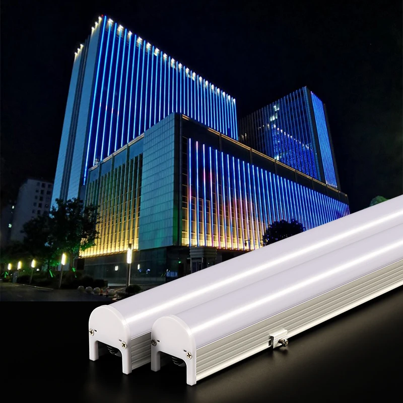 Facade Lighting Strips Outdoor Building Shoppingcenter Solutions ip65 ...