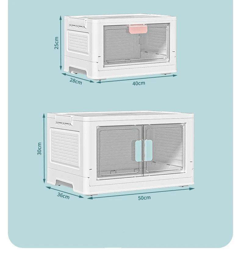 Large Collapsible Storage Bins - Efficient Space Savers