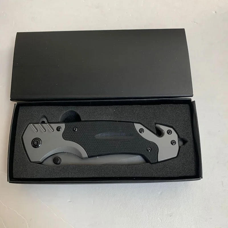 Factory Hot Sell Black Coating Aluminum Handle Folding Pocket Knife ...