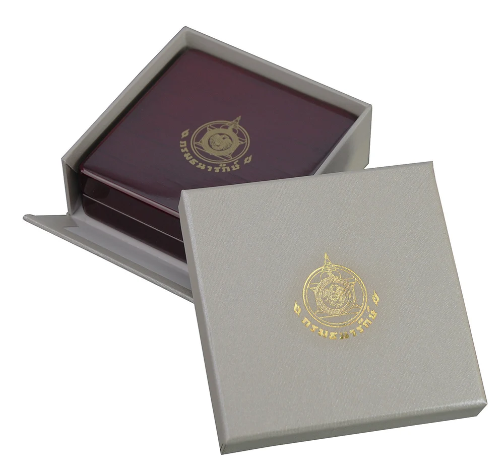 Medal Gold Box Coin Capsule Box Custom Design Wholesale Wooden 1pc/gift ...