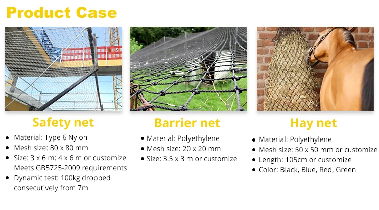 High-quality Warehouse Storage Protection Pallet Wrap Net Netting