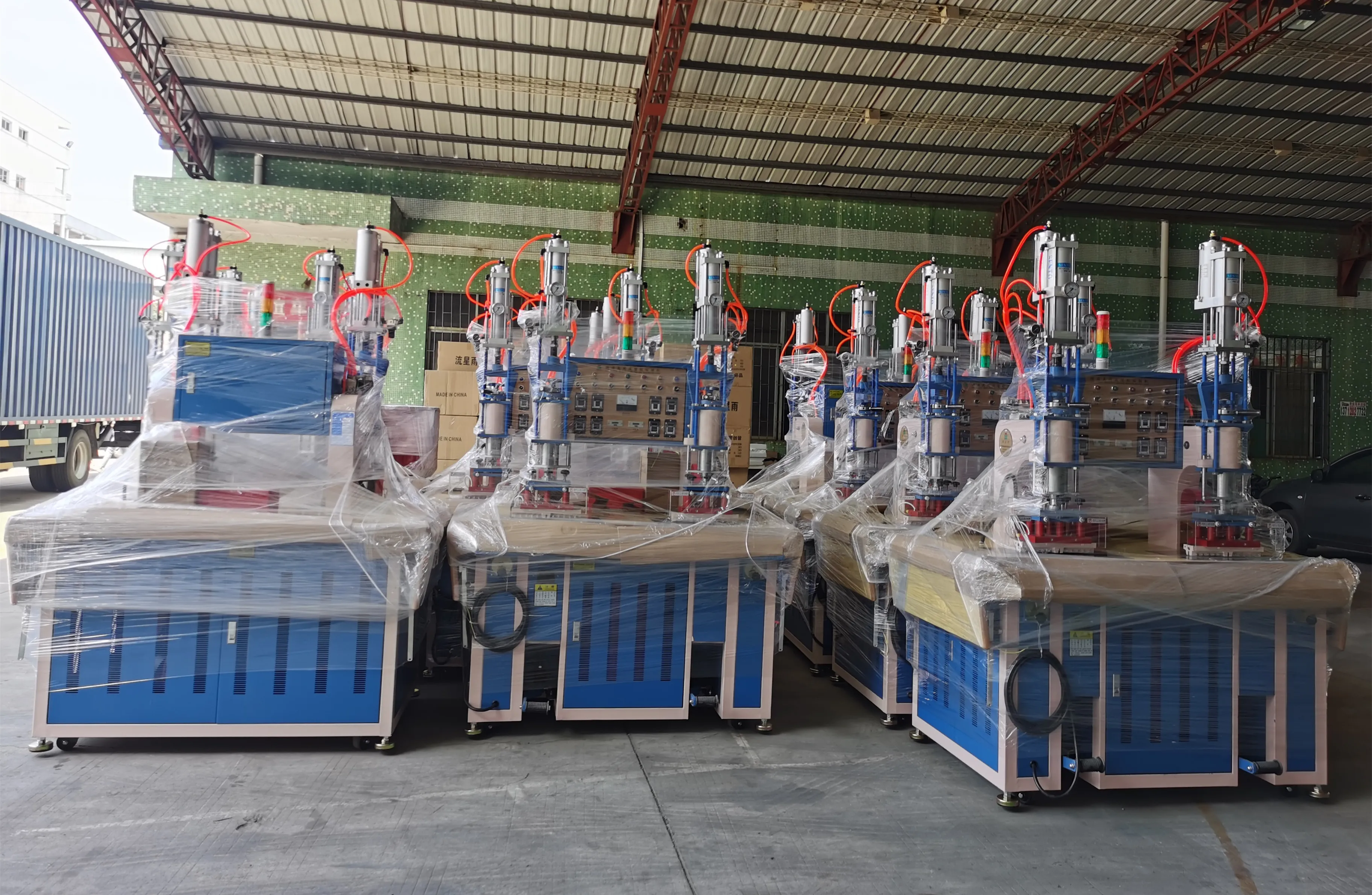 New 8kw Single-face Double- Head High Frequency Leather Embossing ...