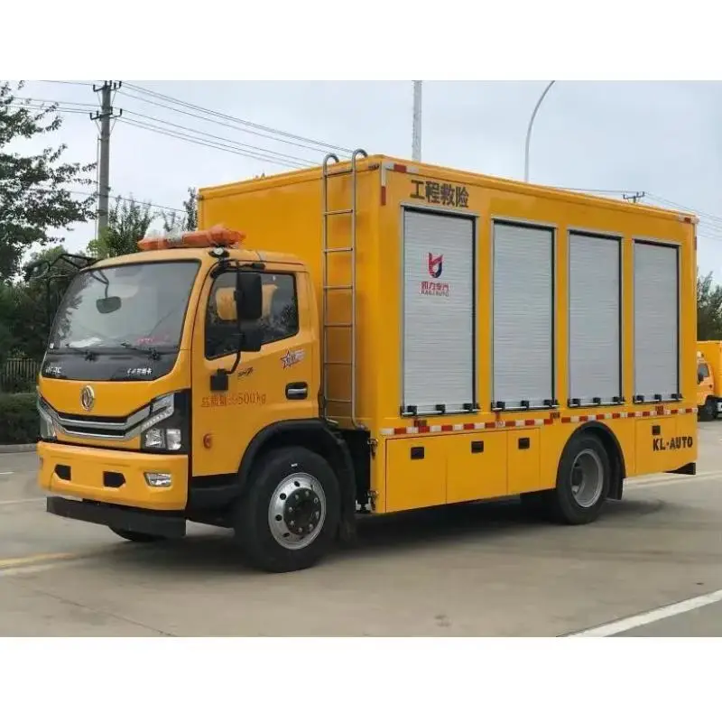 ISUZU Double Row Drainage Rescue Vehicle Emergency Drainage Vehicle ...
