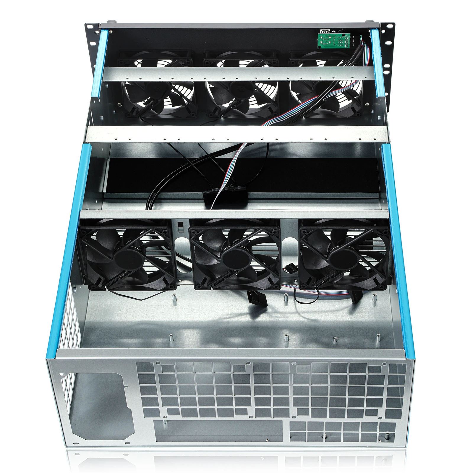 4u 6 / 8 Gpu Rackmount Chassis / Gpu Rack Case Eki-m408 - Buy 8 Gpu ...