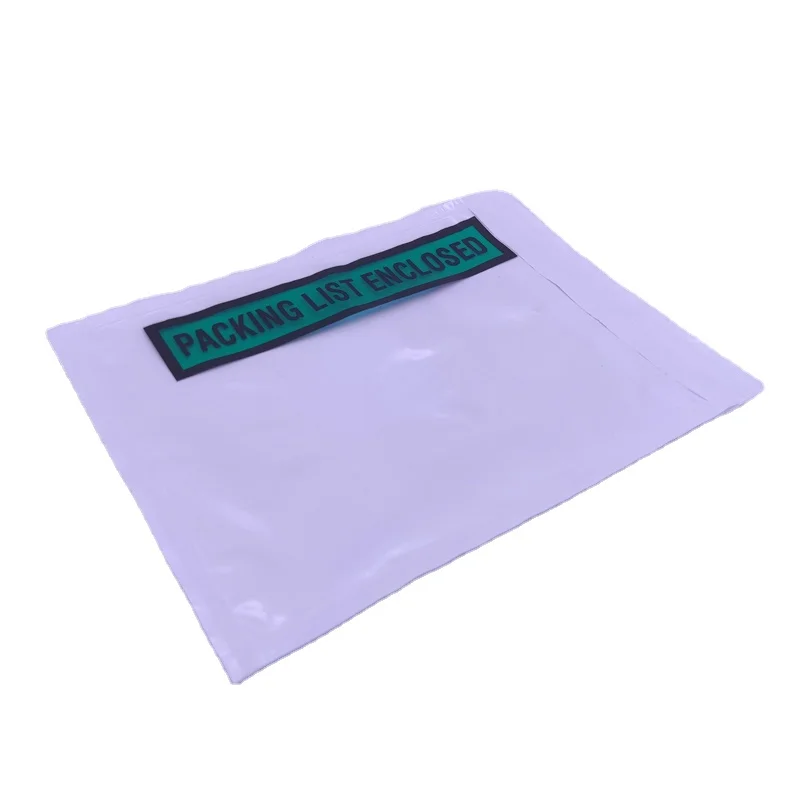 Self-adhesive Packing List Envelope Invoice Enclosed Pocket Plastic ...