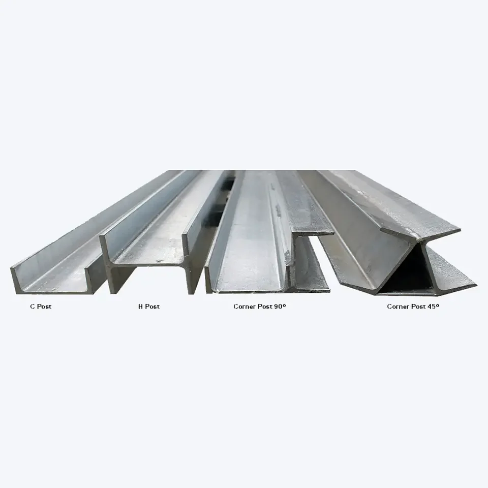 Galvanized Steel H Channel Beam Posts for Retaining Walls - Durable ...