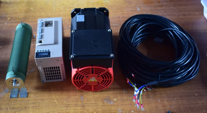 Mige 2.2kw 3.7kw 8000rpm High Torque Servo Motor Kits Cnc Servo Motor ...