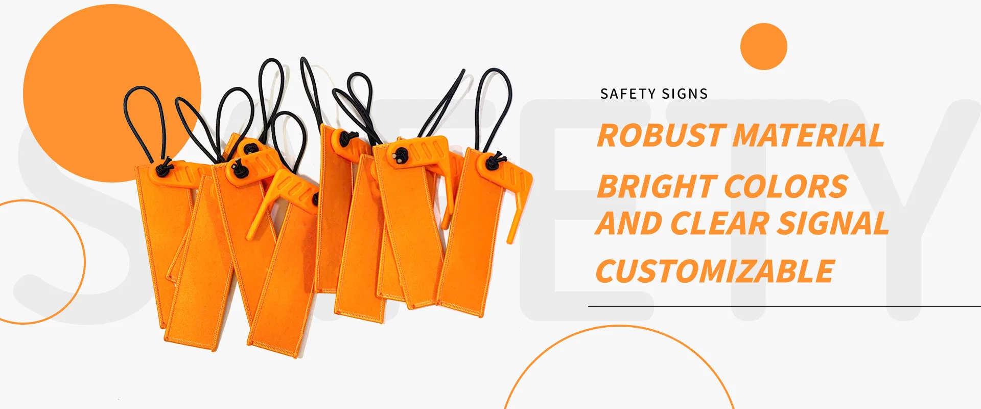 12 Chamber Safety Flags With 10 Bright Orange Tags - Buy Chamber Safety ...