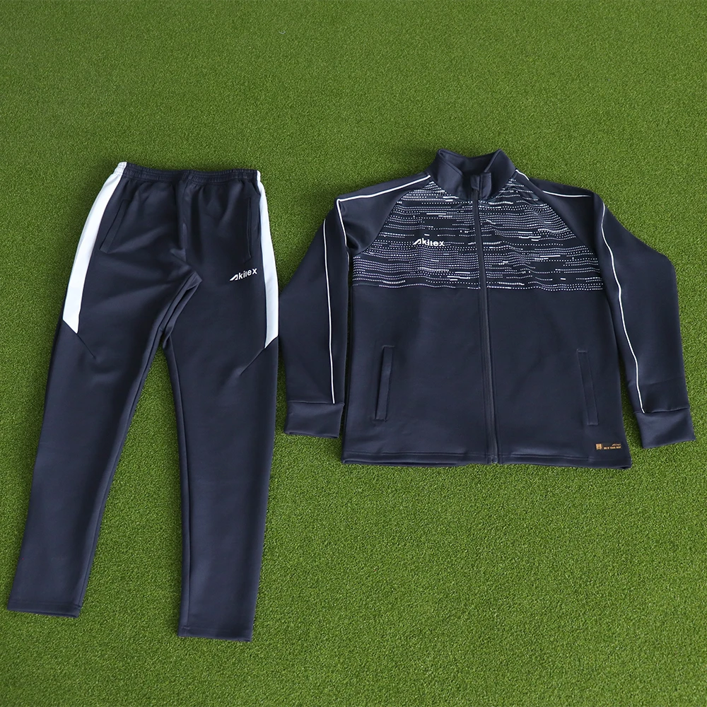 Football Kits Full Set Uniformes Pants Jersey Clothing Track Long ...
