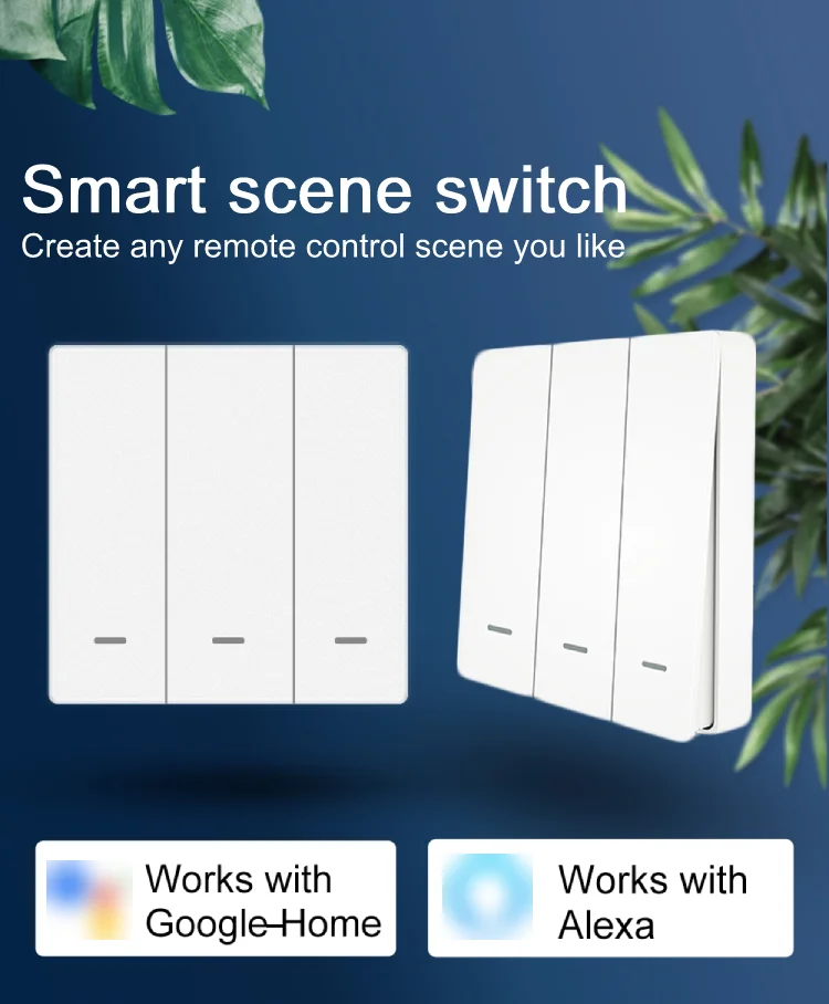 Buy Wholesale China Zigbee Smart Switch Scene Button Tuya Zigbee Wireless Smart Scene Switch ...