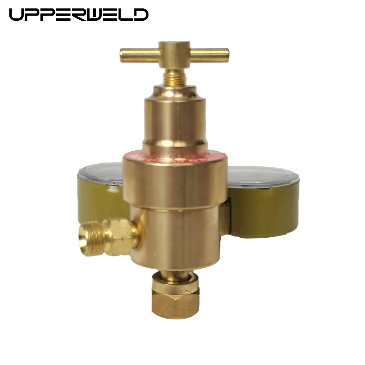 Acetylene Regulator Welding Gas Gauge Dual Stage Pressure Reducer For ...