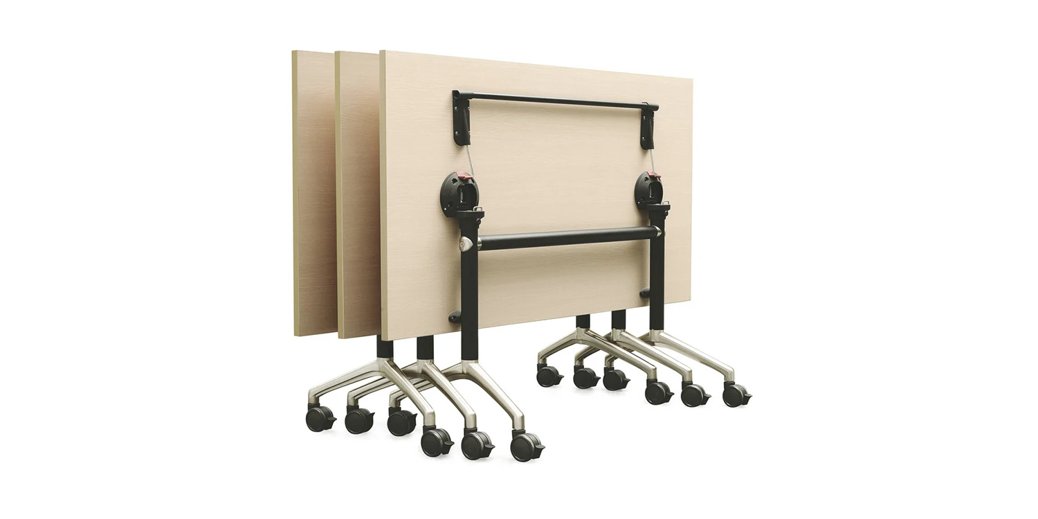 Portable Folding Meeting Room Table - Modern & Convertible