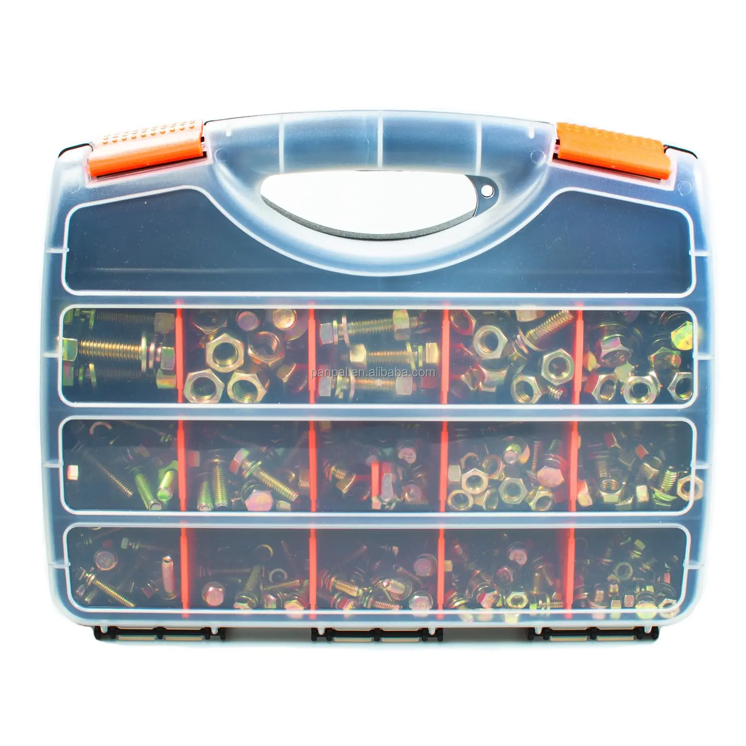 705 Pcs Metric Bolt and Nut Set - M6 M8 M10 M12 Heavy Duty Hexagon ...