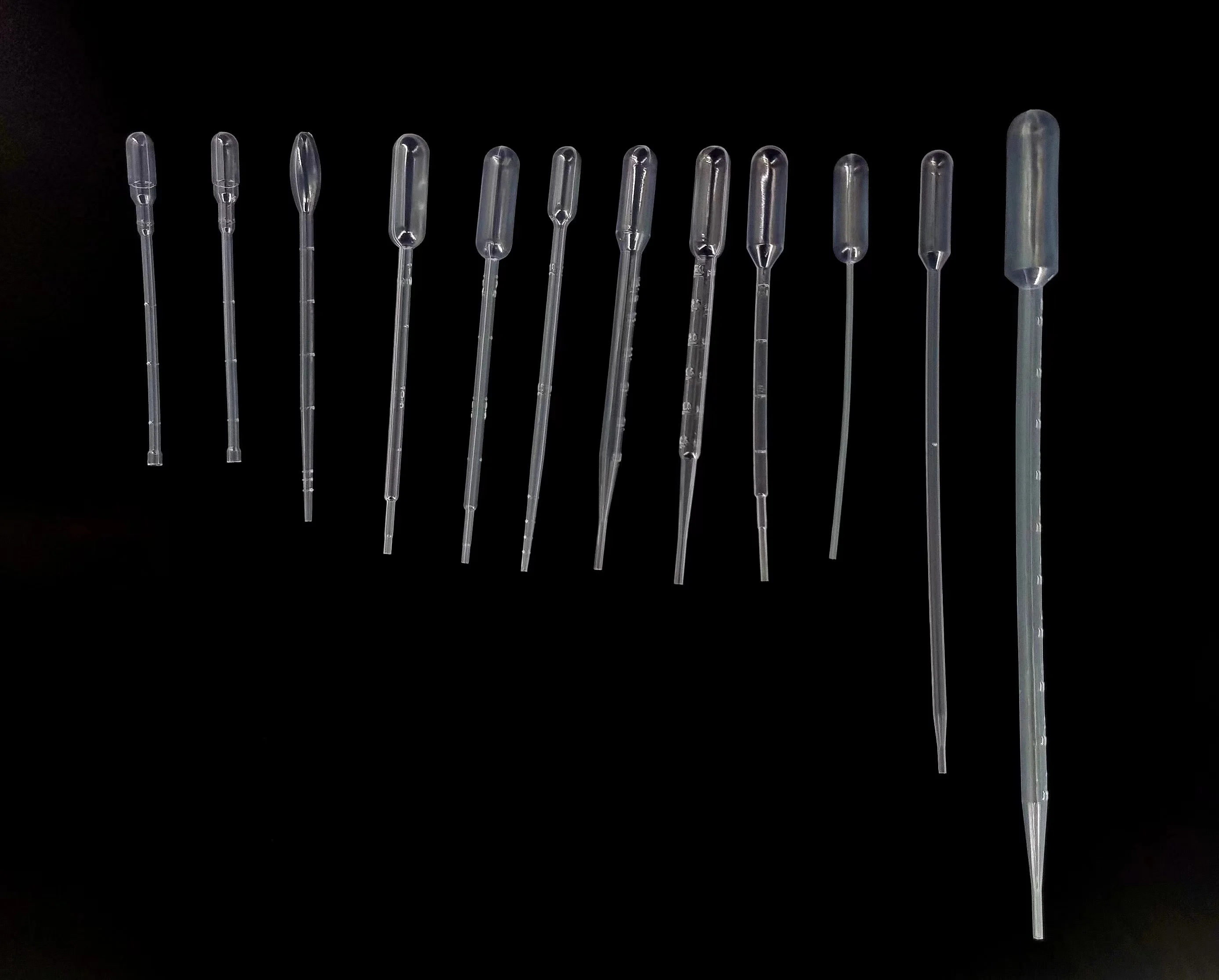 Laboratory Disposable Plastic Droppers 1ml 3ml 10ml Transfer Pasteur ...