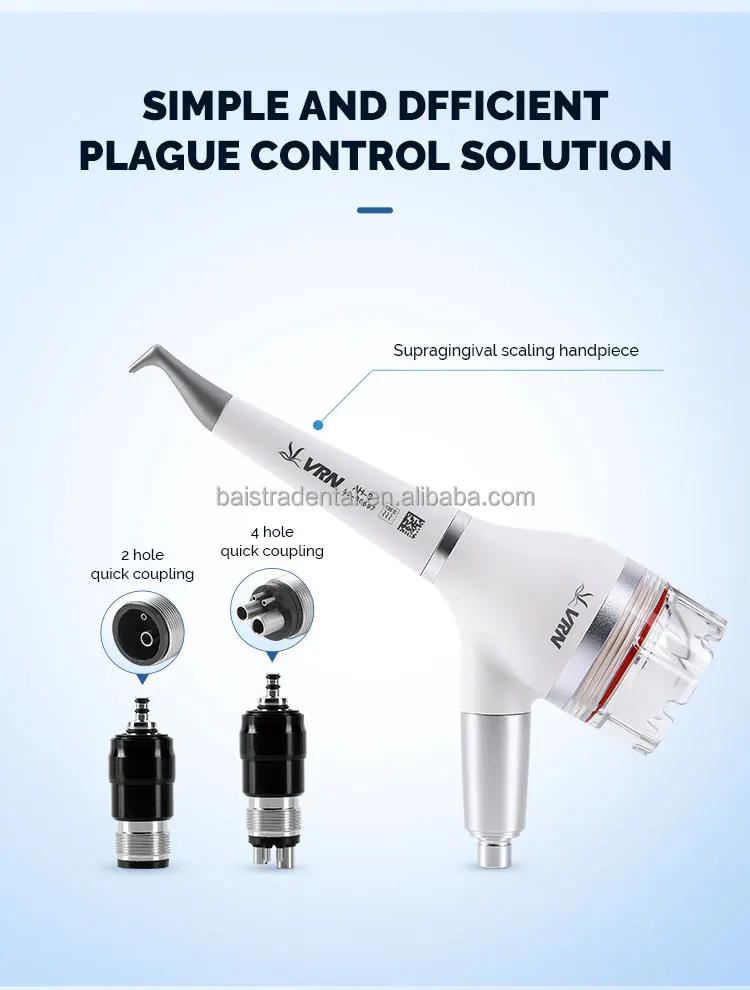 Dental Teeth Polishing Handpiece Gun - Dental Air Prophy Jet